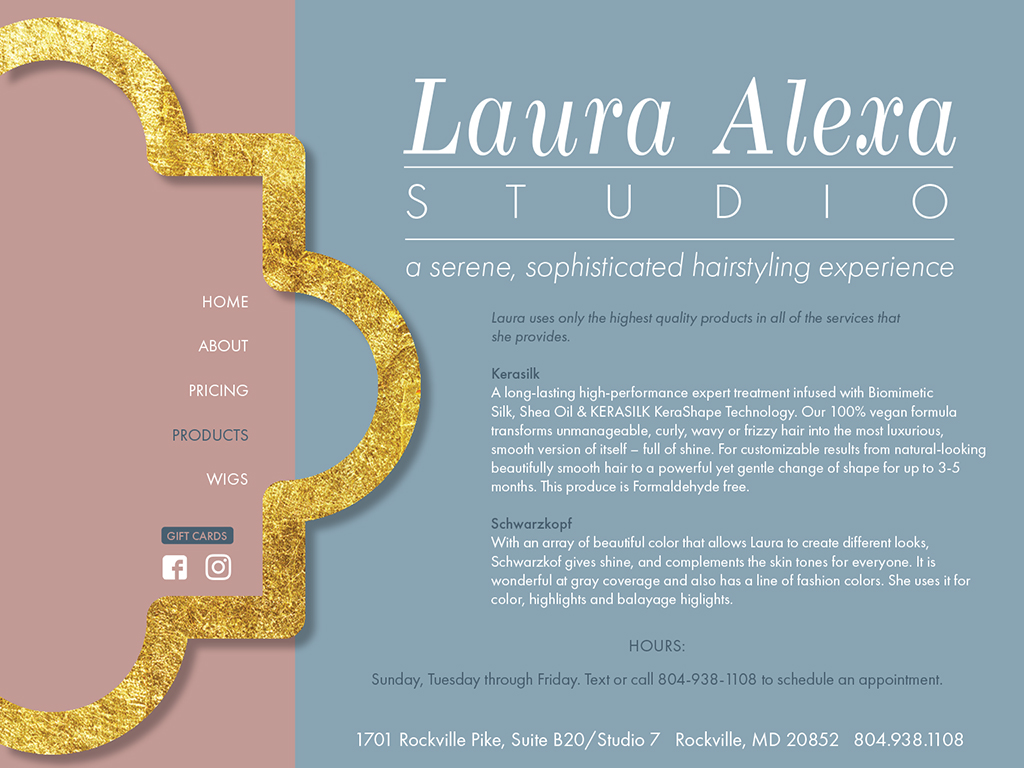 Laura Alexa Studio - Products